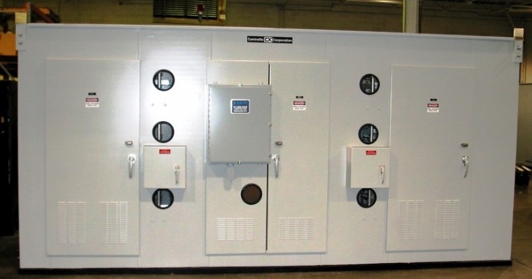 Medium voltage switched-multi-step capacitor bank 6 - Controllix